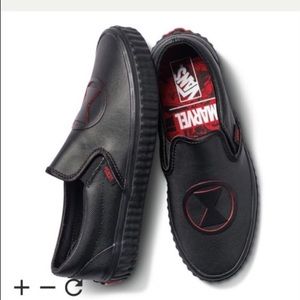 Vans | Shoes | New Vans Marvel Black Widow Slip On | Poshmark